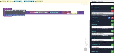 Show Picture On Click Event Ui Builder Backendless Support