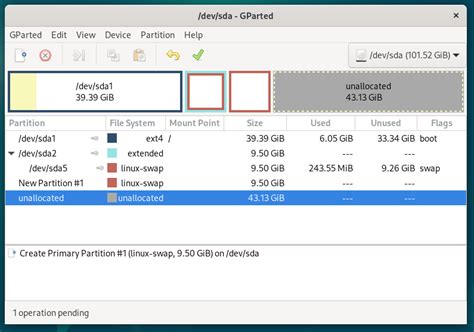 Linux Cannot Resize Partition In Gparted Super User