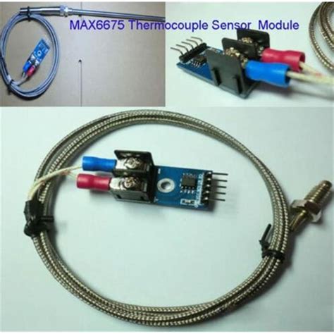 MAX6675 Type K Module Capteur De Température Thermocouple 0 1024 Pour Arduino Cdiscount Bricolage