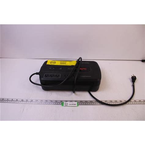 Apc Battery Backup And Surge Protector Bodnarus Auctioneering