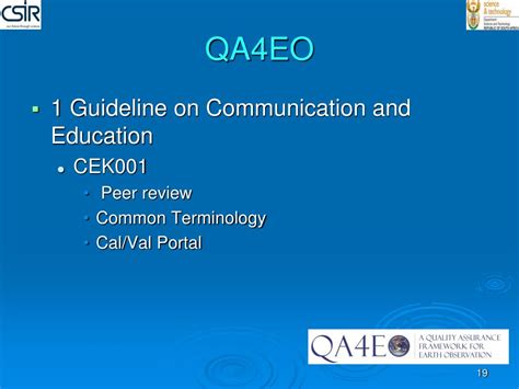 Ppt Calibration And Validation Of Satellite Sensors Powerpoint Presentation Id 5177519