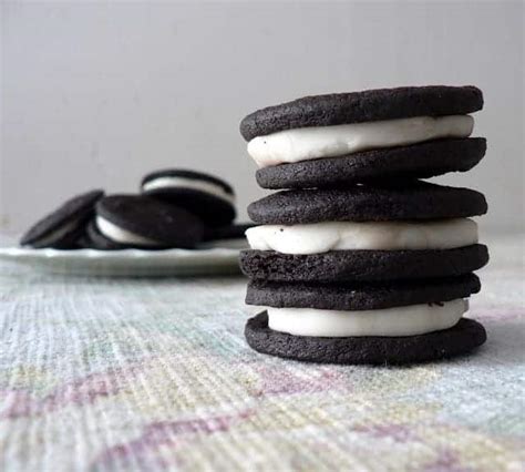 Homemade Oreo Cookies How To Make Oreo Cookies Easy Recipe