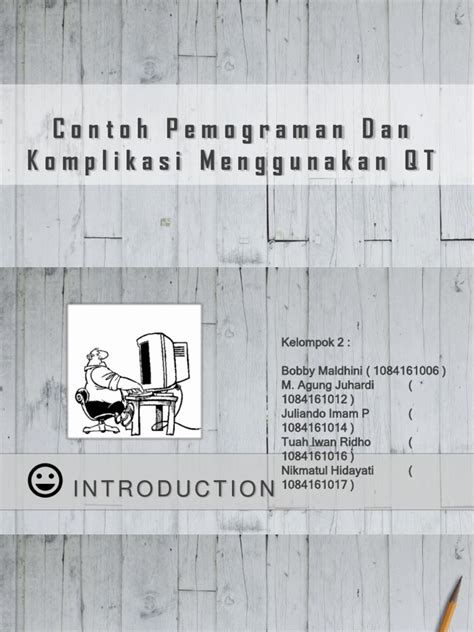 Contoh Program Qt Pdf Seni Komputer