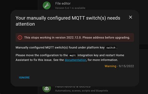 Error When Trying To Restart Home Assistant Community