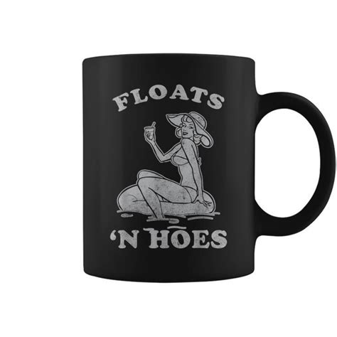 Floats And Hoes Funny Float Trip Tubing River Float Coffee Mug Seseable
