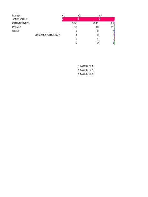 Opensolver Linear Programming Pdf
