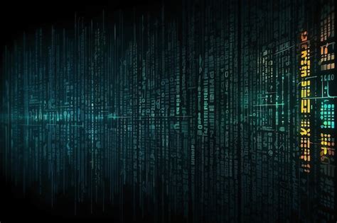 Premium Photo Binary Code Background Digital Abstract Technology