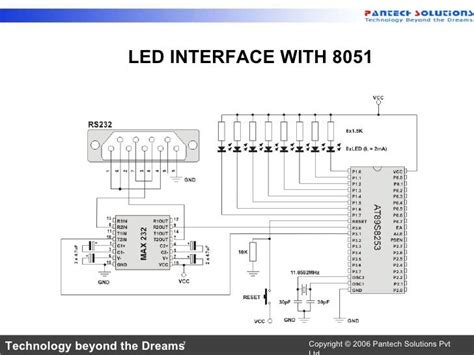 Interfacing 8051 With Led