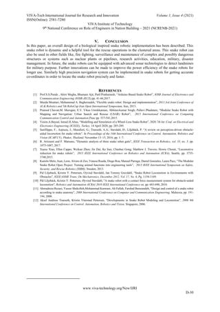 Design Development Of Vision Controlled Snake Robot PDF