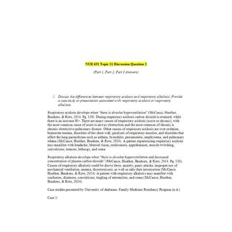 nur 631 topic 12 discussion question 2 part 1 2 course exam notes artofit