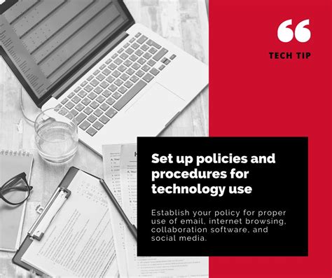 Sms Datacenter On Linkedin Tech Tip Set Up Policies And Procedures