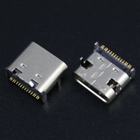 마이크로 Usb C타입 커넥터 키트 세트 암 충전 도크 포트 플러그 C타입 소켓 잭 샤오미 화웨이 삼성 레노버용 50 개로트 전기 장비 및 소모품