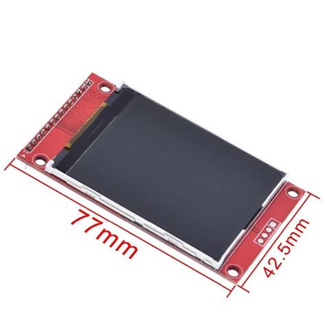 2 4 2 4 inch 240x320 spi tft lcd serial port module 5v 3 3v pcb