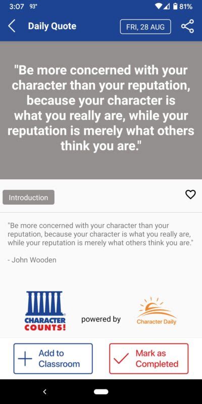 Character Counts App Character Counts Store