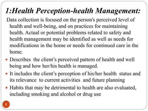 GORDONS HEALTH FUNCTIONAL PATTERNS Ppt