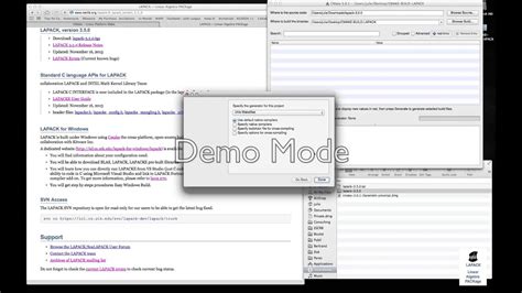 how to build lapack with cmake youtube