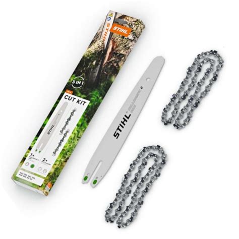 Stihl Cut Kit No 2 Ms162 Ms170 Ms171 2 X Chains 1 X Guide Bar 12