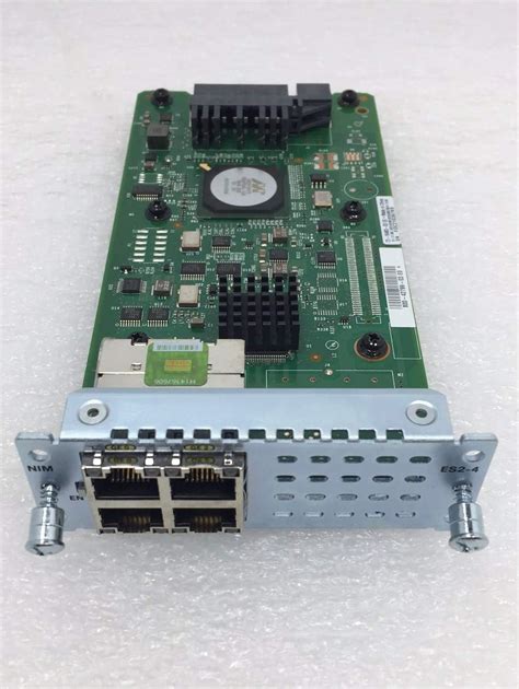 Cisco 4 Port Gigabit Ethernet Switch Nim Electronics