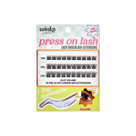 Ardell Winks Volume Press On Lashes 30 Pc Applicator False Eyelashes Sally Beauty