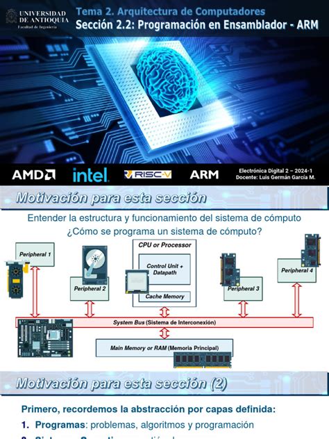T2 2 Programación En Lenguaje Ensamblador Arm Descargar Gratis Pdf Lenguaje Ensamblador