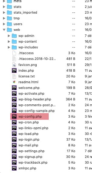 sécuriser le wp config php reskator