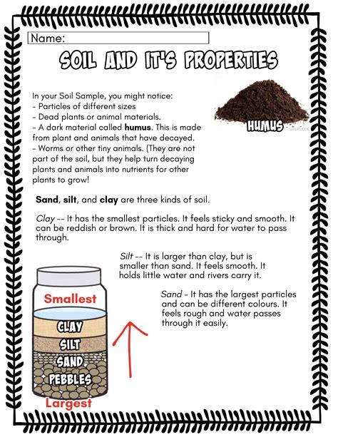 Soil And Its Properties For Grade 3 Students