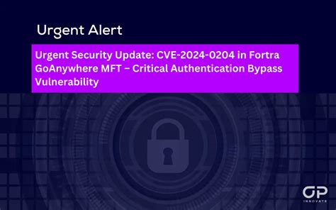 Fortra Goanywhere Mft Vulnerability Cve 2024 0204
