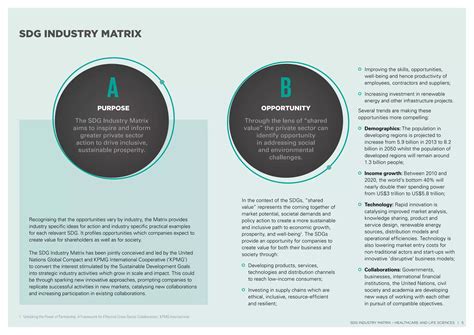 Sdg Matrix Healthcare Ppt