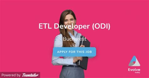 Valentin Calina On Linkedin Etl Developer Odi Evolve Today
