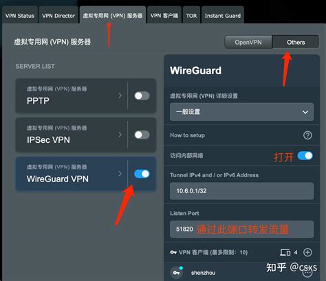 华硕路由器使用ipv6ddns开启wireguard Vpn实现内网穿透 知乎
