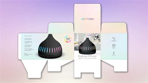 Desktop Diffuser Packaging Behance