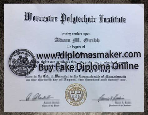 Where To Copy A Fake Worcester Polytechnic Institute Degree