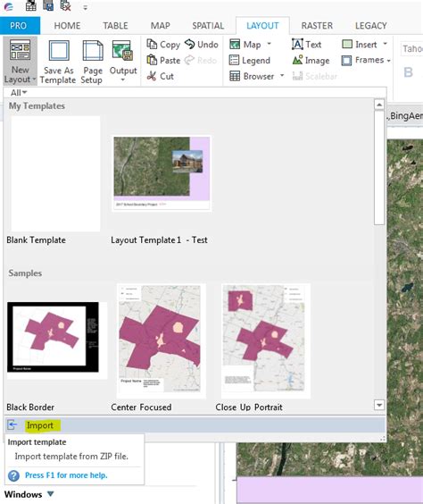 Understanding How To Create And Share Layout Templates In Mapinfo Pro 170