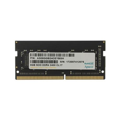 رم لپ تاپی 8 گیگ باس 2400 اپیسر Ddr4