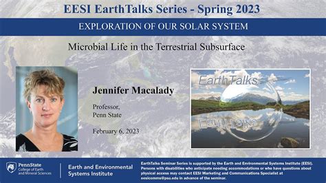 Microbial Life In The Terrestrial Subsurface Youtube