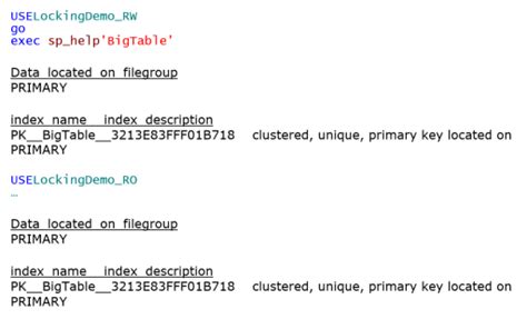 Locking And Readonly Filegroups Vs Readonly Databases Andreas Wolter