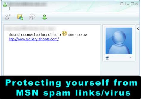 Protect Yourself From Msn Virus Spam Links Yashvinblogs