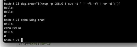 Bash Debug Trap Doesn T Work With Shell Integration For Multi Word Functions Issue
