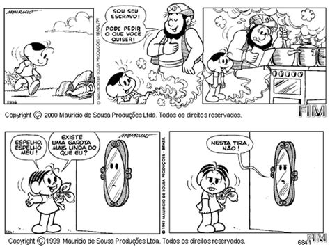 Tudo Para Garotas Tirinhas Da Turma Da Mônica