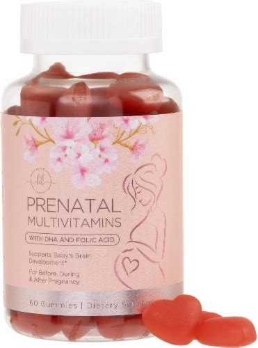 Hello Lovely Prenatal Gummy Vitamins With Folic Acid And Dha 60