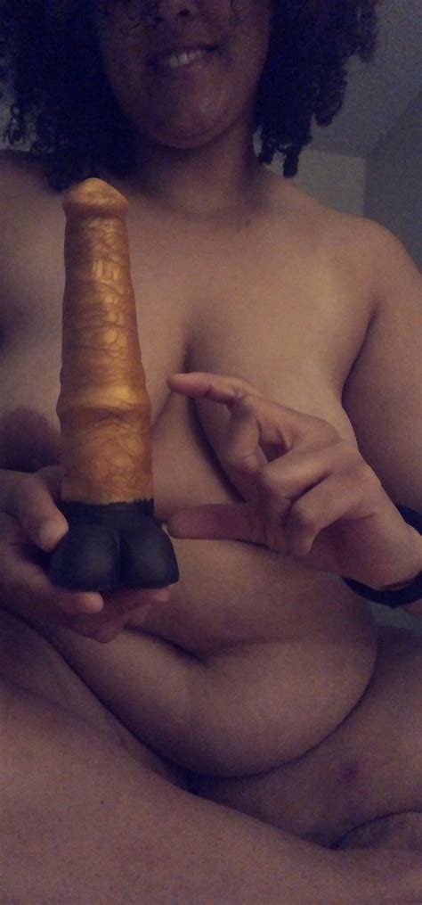 My Partner Shows A Size Comparison Between Her Bad Dragon And Me