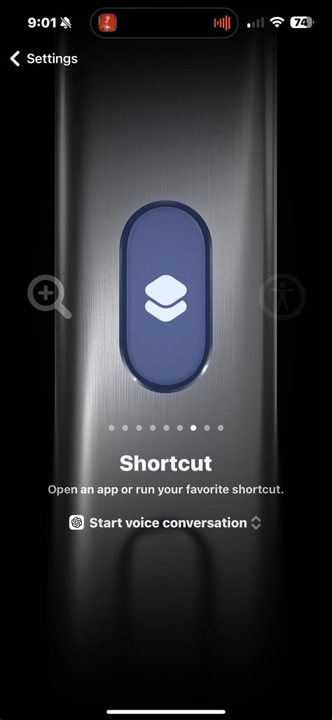 When I Programmed Chatgpts Voice Chat To The Action Button I Get This
