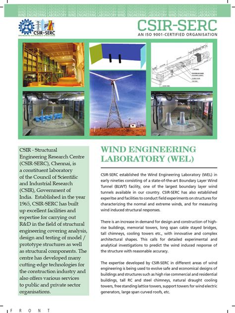 Csir Serc Lab Brochure Wel Pdf