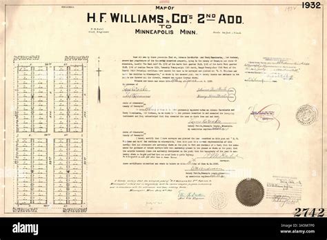 A Map And Description Of Hf Williams And Cos 2nd Addition To