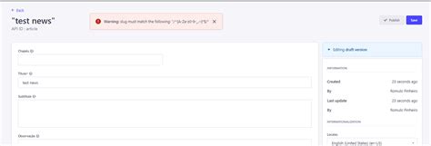 [bug] error when editing news published with double quotes · issue 1148 · strapi documentation