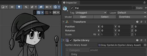 Swapping Sprite Library Assets 2d Animation 805