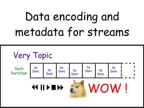 Data Encoding And Metadata For Streams Pdf