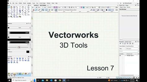 Vectorworks 7 3d Tools Youtube
