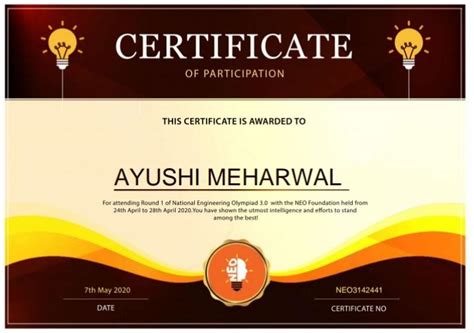 I Took Part In Neo Last Month And Successfully Cleared Its Round 1 Ayushi Meharwal