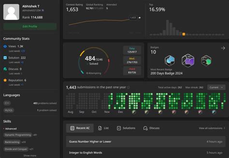 Abhishek T On Linkedin 365daychallenge Leetcode Dailycoding Cpp Cppprogramming Dsa